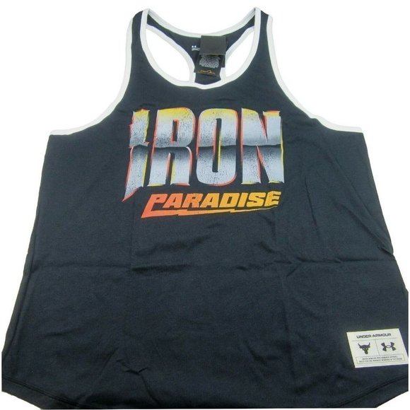 Under Armour | Shirts | Under Armour Project Rock Iron Paradise Mens ...